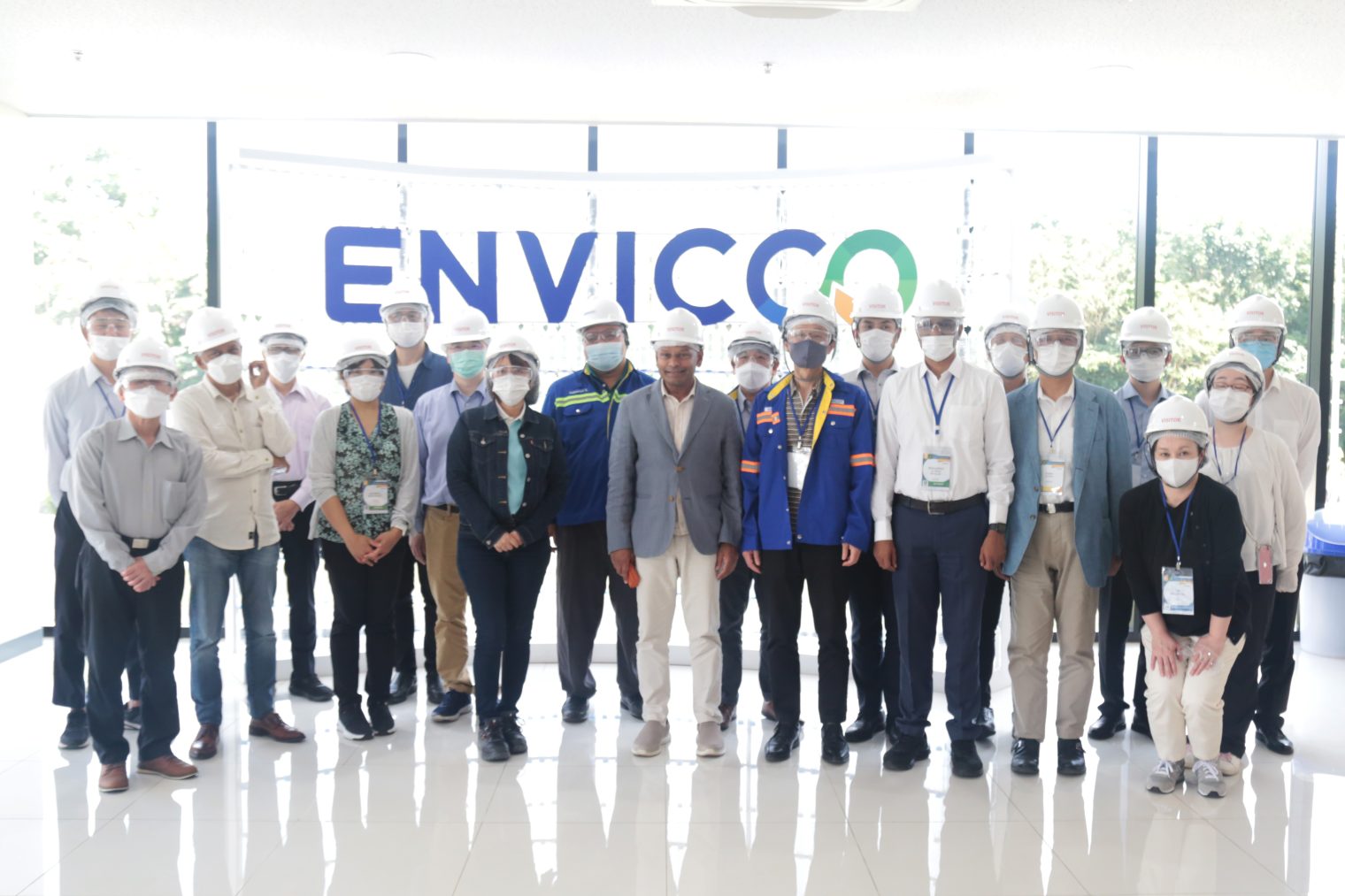 ศูนย์ฯ พร้อมด้วยนักวิจัยต่างชาติ เยี่ยมชมโรงงานรีไซเคิลพลาสติก ‘Envicco ...